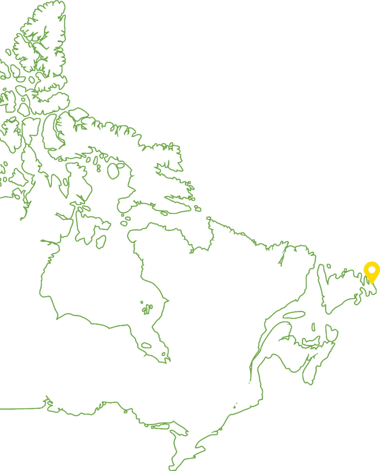 Detailed map of east coast